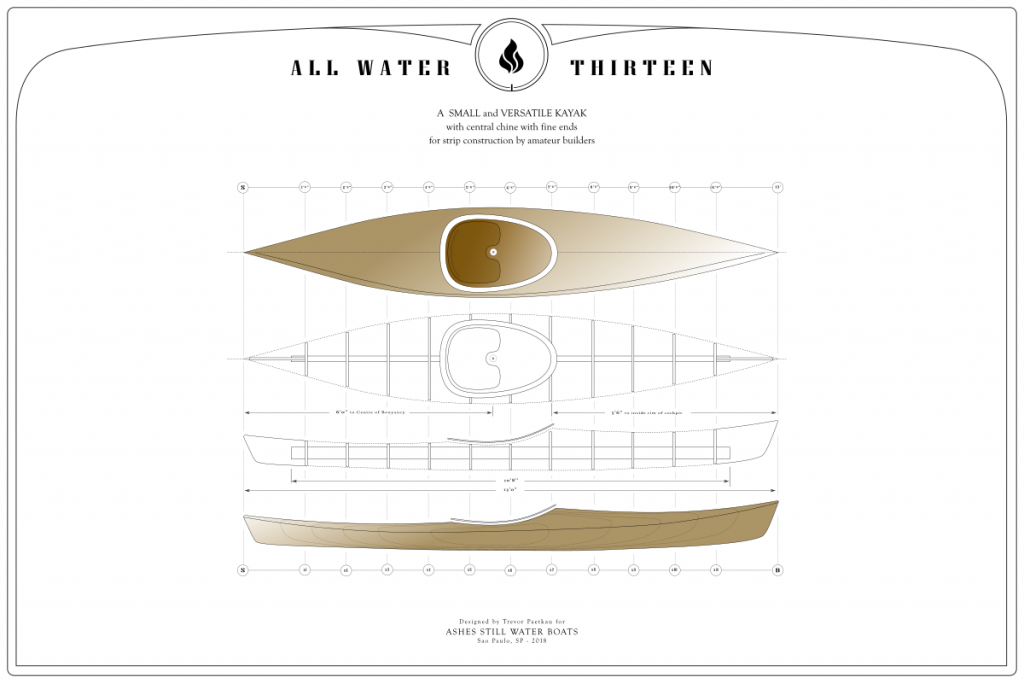 Kayak Plans - Ashes Still Water Boats