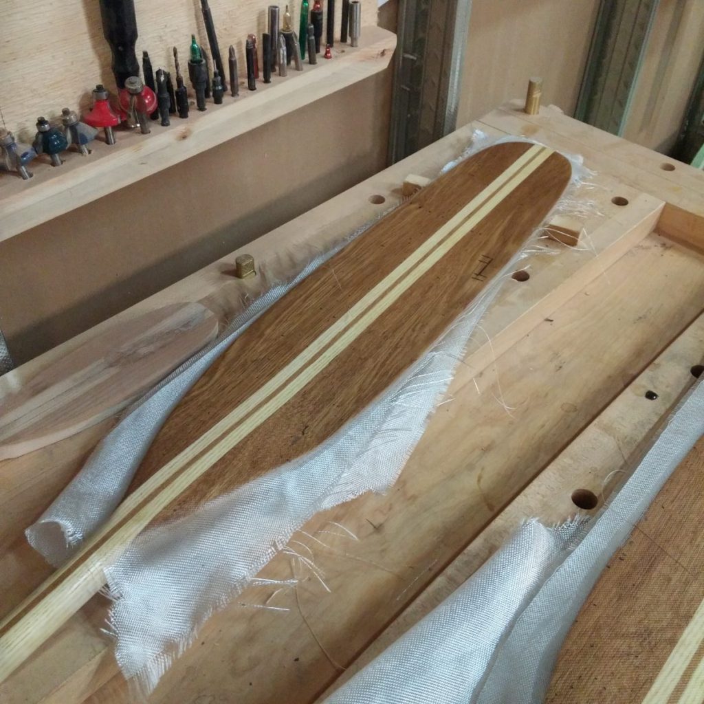 Making a Canoe Paddle - Ashes Still Water Boats