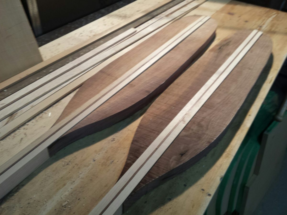 Making a Canoe Paddle - Ashes Still Water Boats